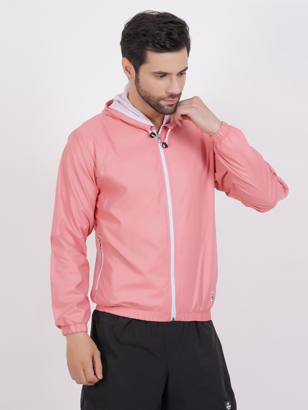 Buy Pink Jacket Men Online | Lightweight Summer Jacket Men's – RAXEDO
